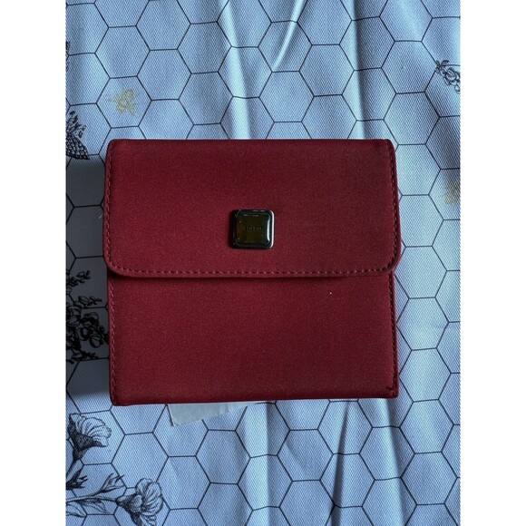Esprit | Bags | New Vintage Espirit Jet Stream Wallet Nylon Red | Poshmark